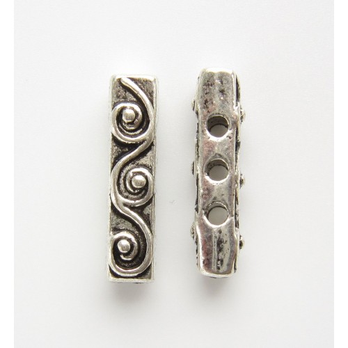 Tibetan 3 Hole Spacer Bar